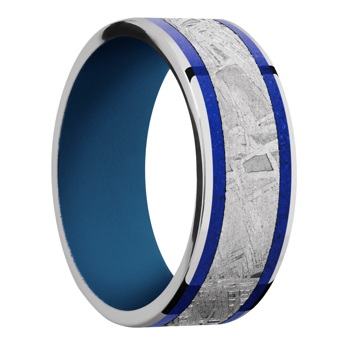 14K White Gold + Polish Finish + Ridgeway Blue – Thollot & Co.